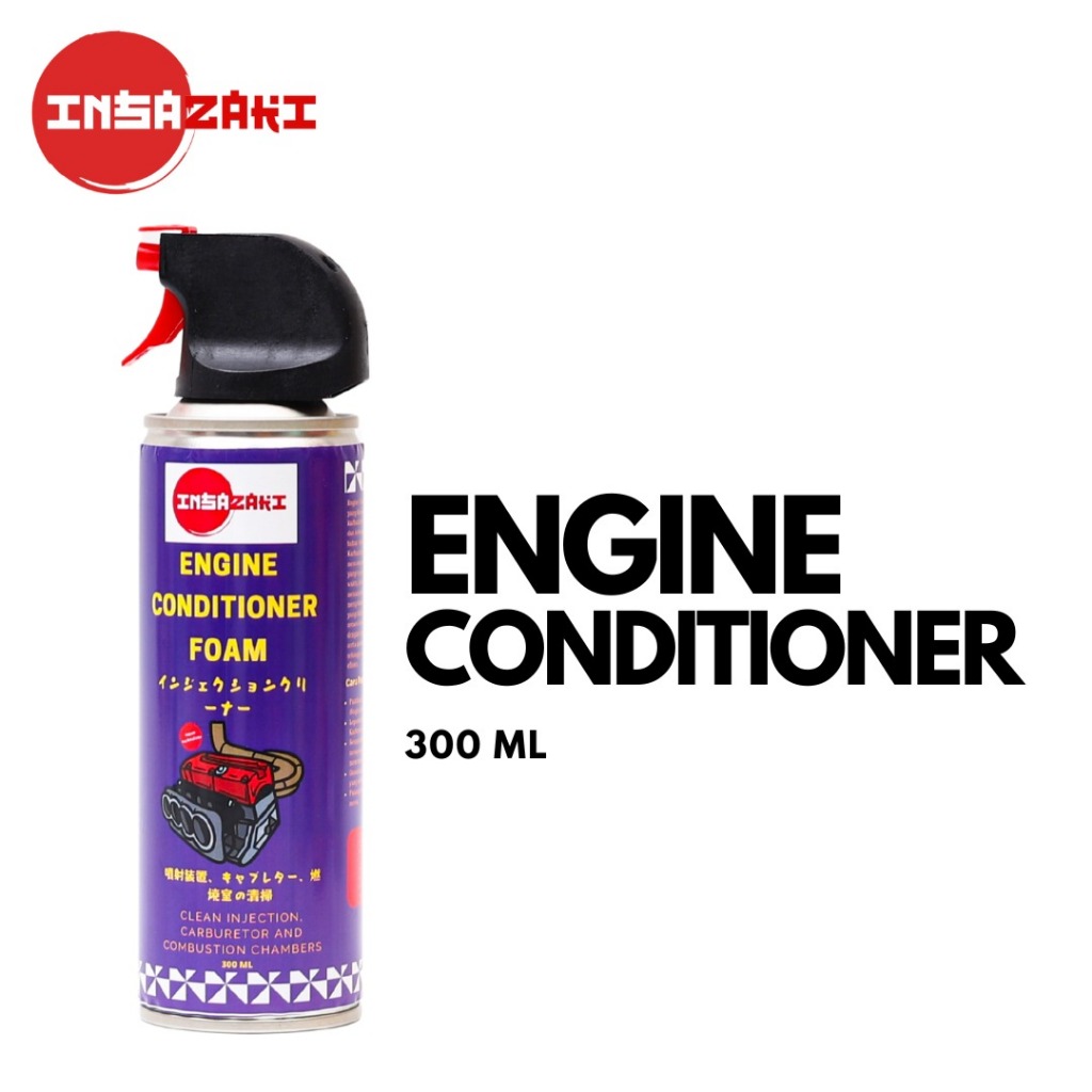 Jual INSAZAKI Engine Conditioner Foam Carb Cleaner Foam Injection ...