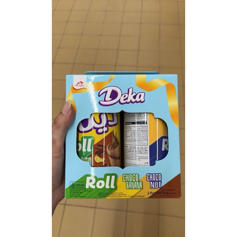 Jual Deka Wafer Roll Edisi Lebaran Idul Fitri 175 gr (Isi 2 Kaleng ...