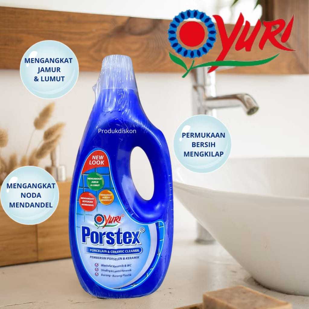 Jual Yuri Porstex Blue / Biru 500ml | Shopee Indonesia