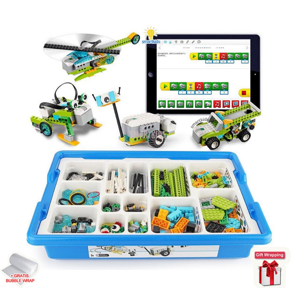 Jual WeDo Coding Robot Brick Block Mainan Edukasi Anak PC Tablet ...