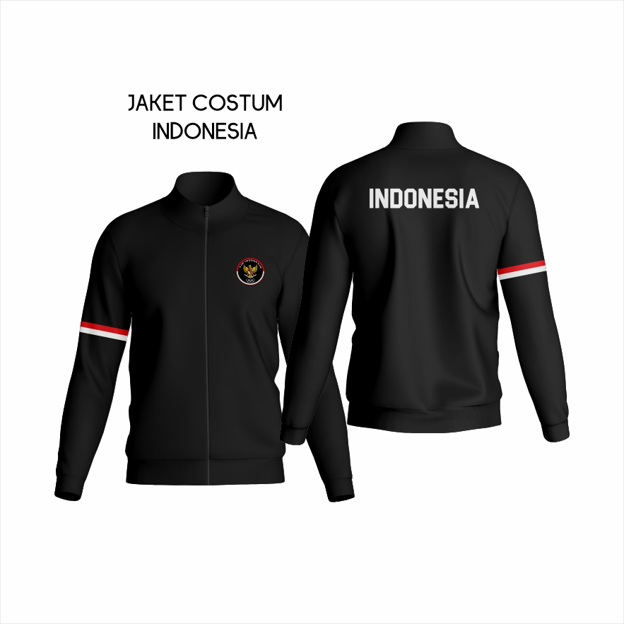 Jual JAKET TIMNAS INDONESIA TERBARU 2025 BISA REQUEST NAMA DAN LOGO ...