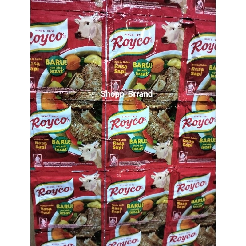 Jual Royco Sapi/Ayam 8gr Renceng (12 sachet) | Shopee Indonesia