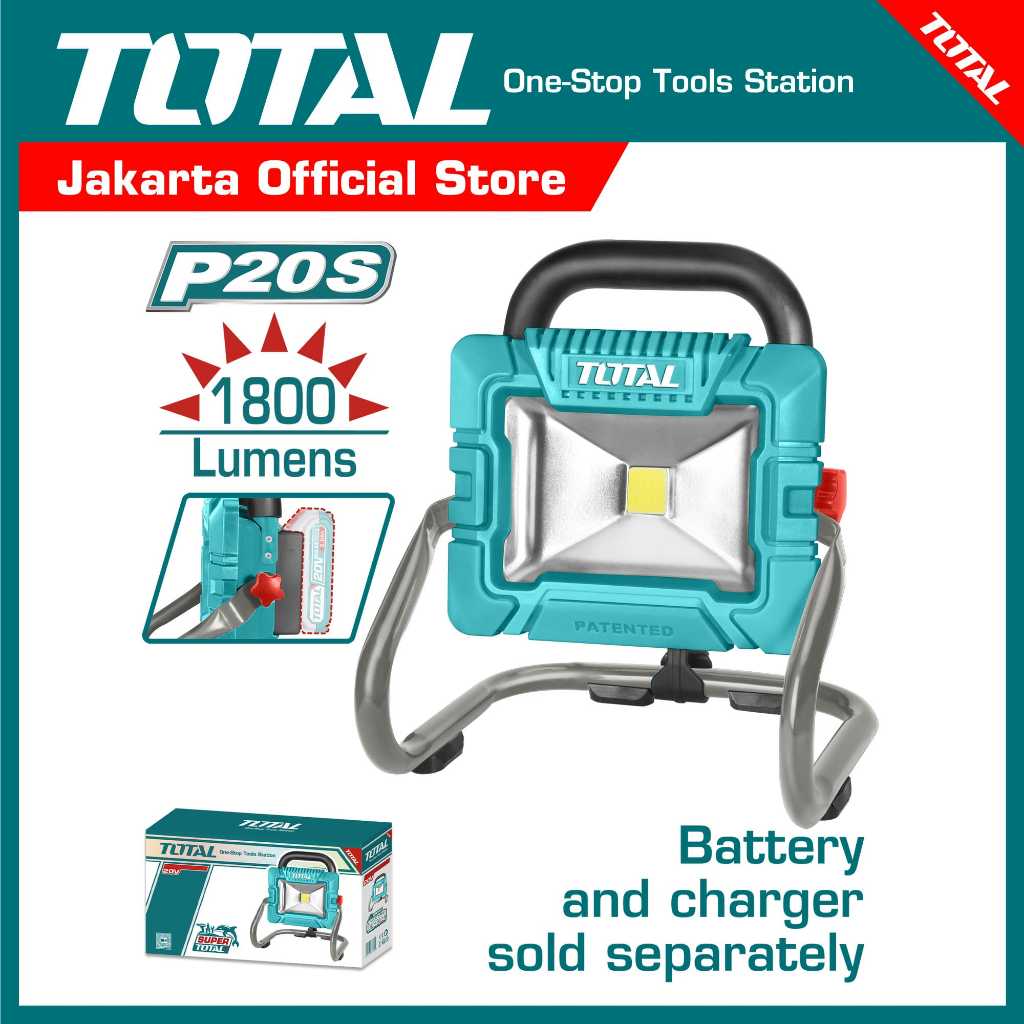 Jual TOTAL Cordless portable lamp TWLI2025 - Lampu portable (unit only ...