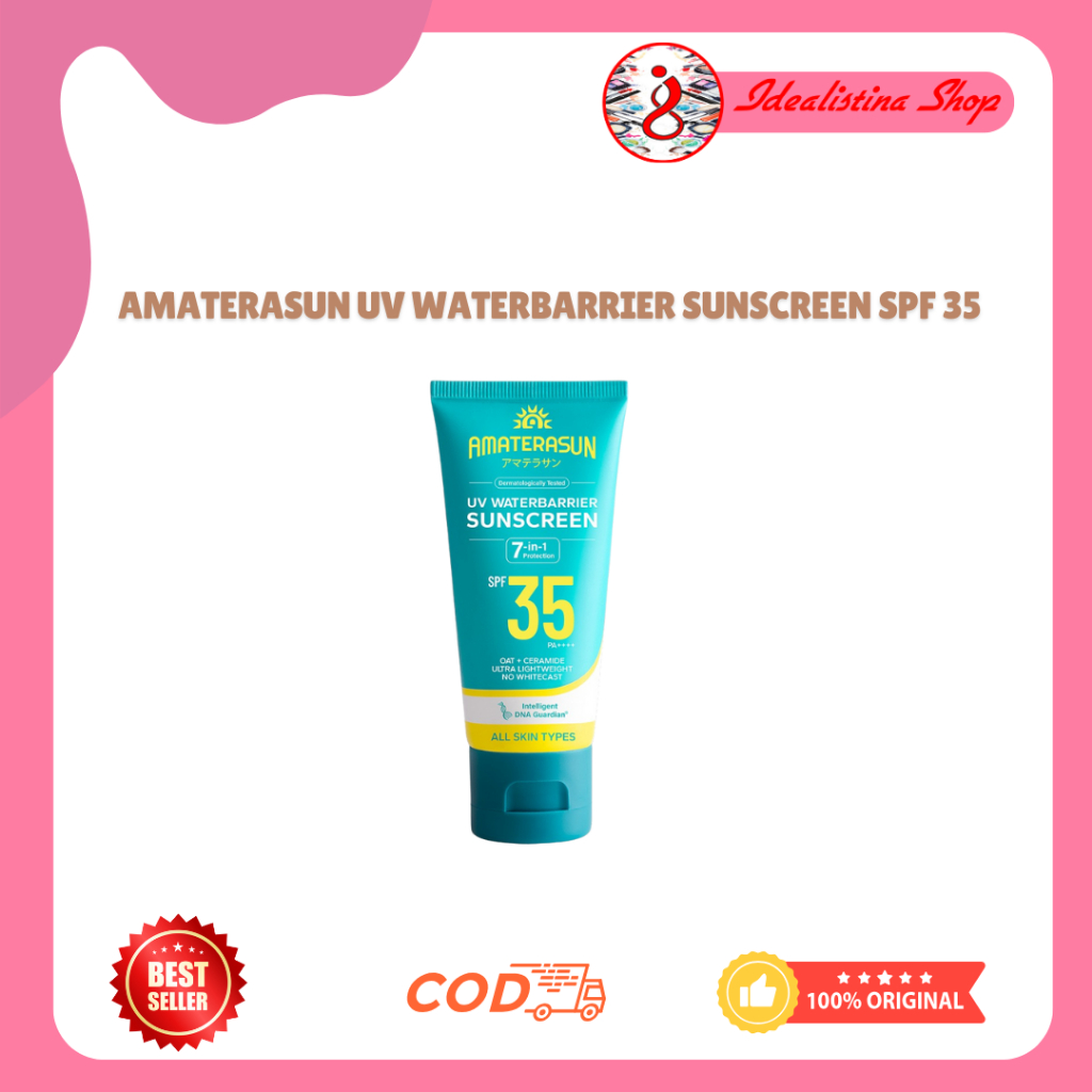 Jual Amaterasun UV WaterBarrier Sunscreen SPF 35 PA++++ | Shopee Indonesia