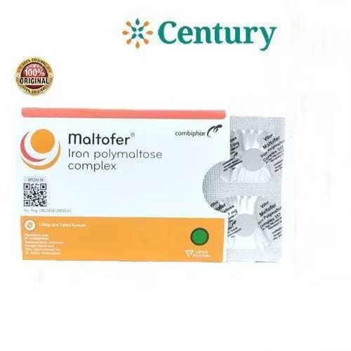 Jual Maltofer Tablet 1 Strip 6 TAB / ZAT BESI / PENAMBAH DARAH ...
