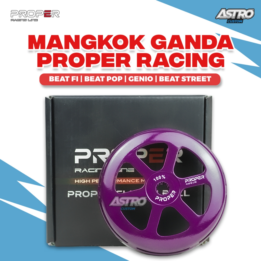 Jual Mangkok Kampas Ganda Proper Beat Fi Scoopy Fi ESP Vario 110 Deluxe ...
