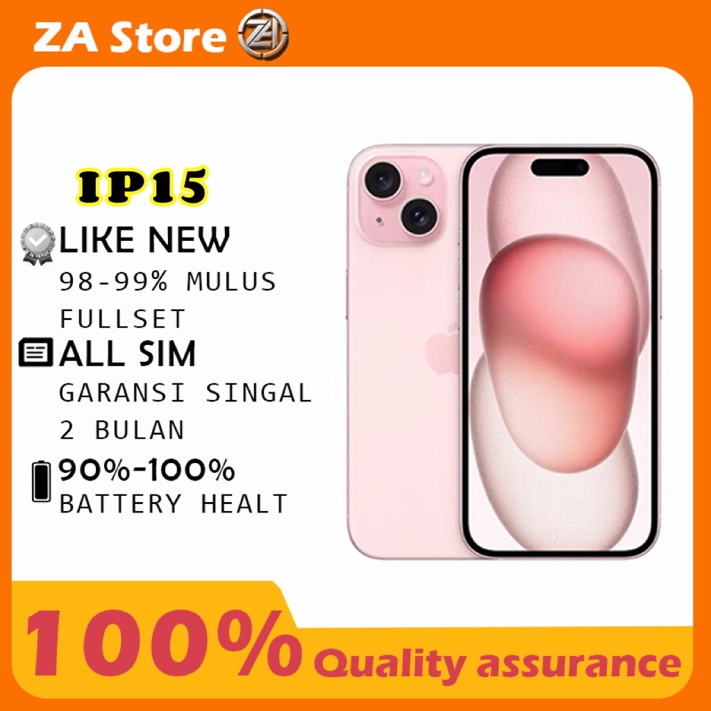 Jual IP15 256GB/128GB SECOND ORIGINAL Fullset Ex Inter | Shopee Indonesia
