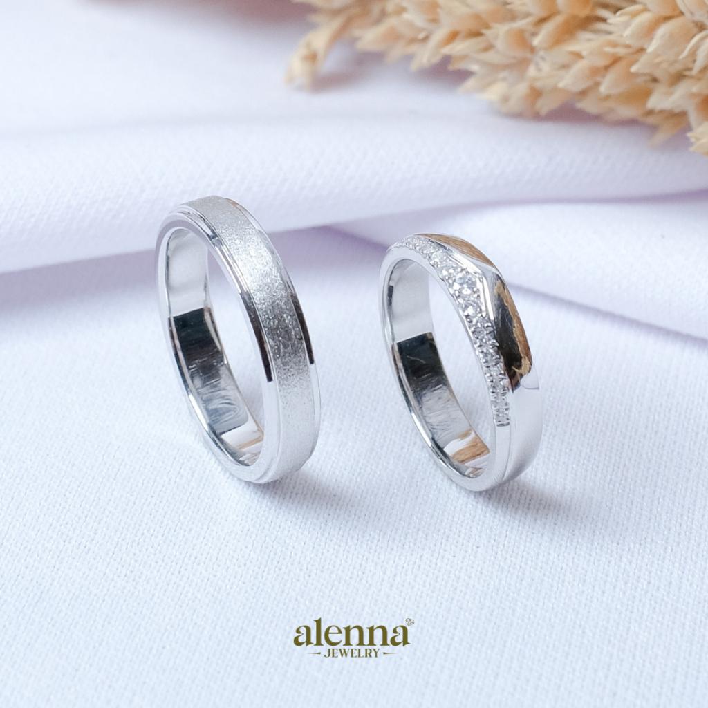 Jual Cincin Couple Perak Cincin Kawin Perak Cincin Tunangan Perak ...