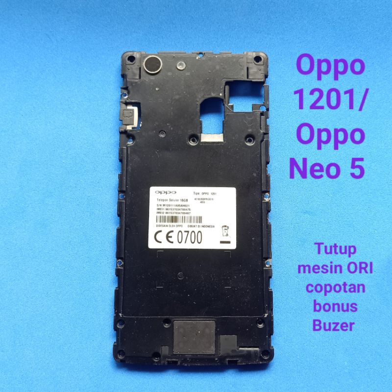 Jual Tulang tengah/tutup mesin Oppo Neo 5 model 1201 Original Copotan ...