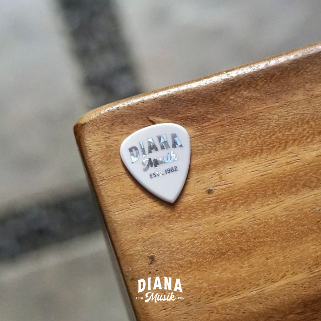 Jual Pick Gitar Diana Musik Extra Heavy, White | Shopee Indonesia