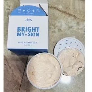 Jual JEJUBY-GLUTHA RICE MiLK MASK (masker badan pencerah) | Shopee ...