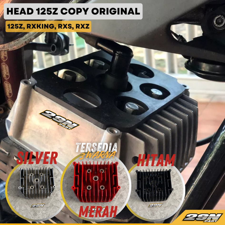 Jual Block Blok Silinder Cylinder Head Motor Yamaha 125Z 125 Z Standar ...