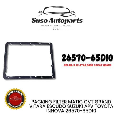 Jual PACKING FILTER MATIC CVT GRAND VITARA ESCUDO SUZUKI APV TOYOTA ...
