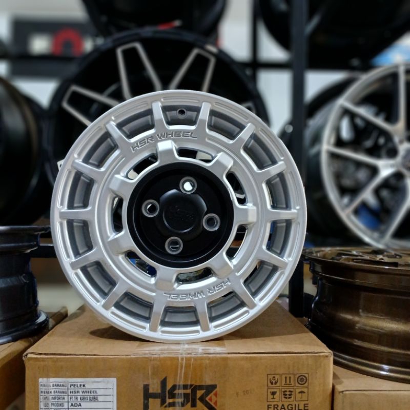 Jual Velg Pelak Racing Semi Rally Hsr Ring 14 Avanza, Xenia, Accent ...