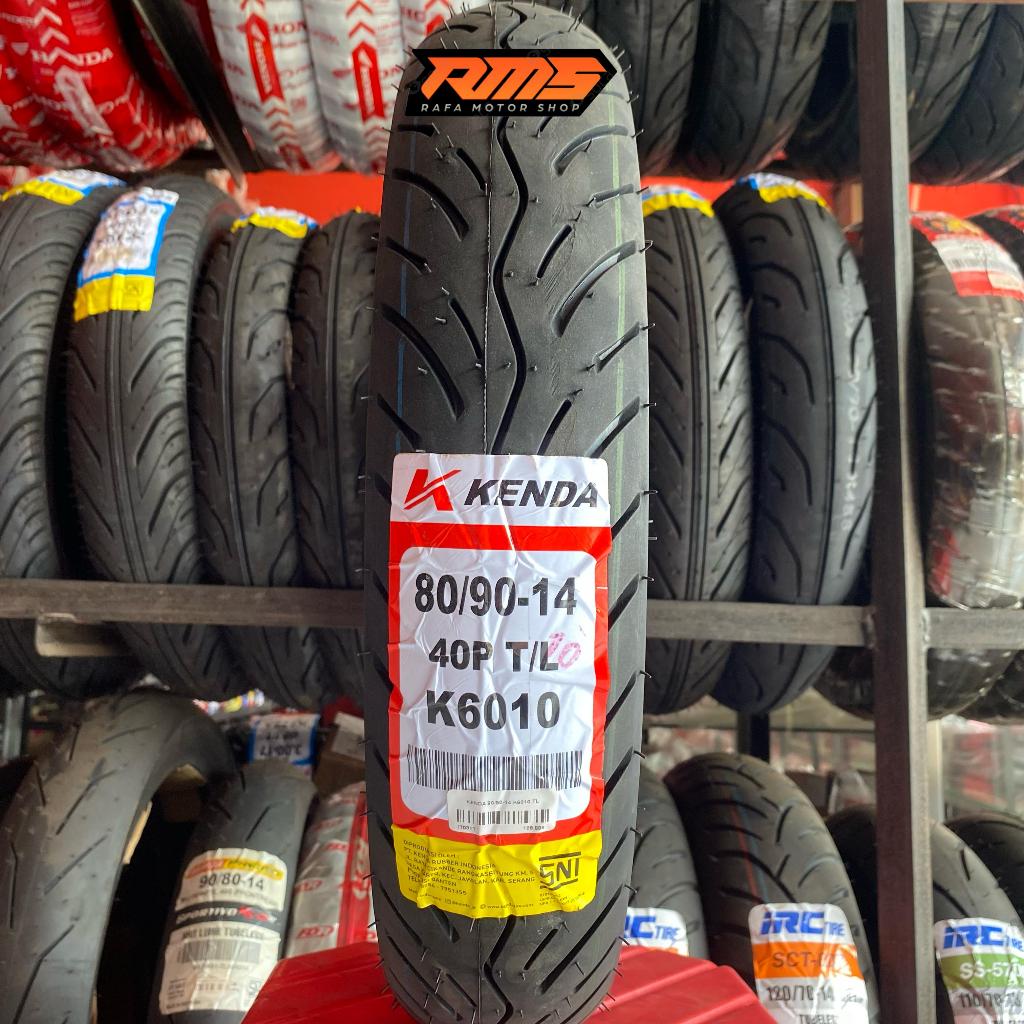 Jual BAN MOTOR RING 14 (80/90-14) (90/90-14) KENDA K6010 TUBELESS ...