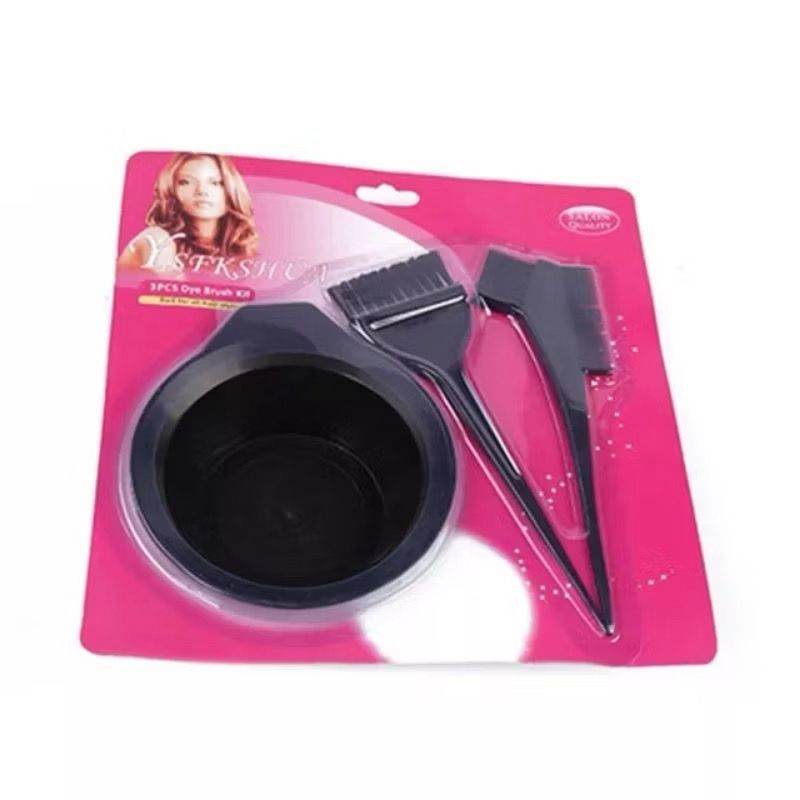 Jual Sisir + Mangkok Semir Rambut Set 3in1 | Shopee Indonesia