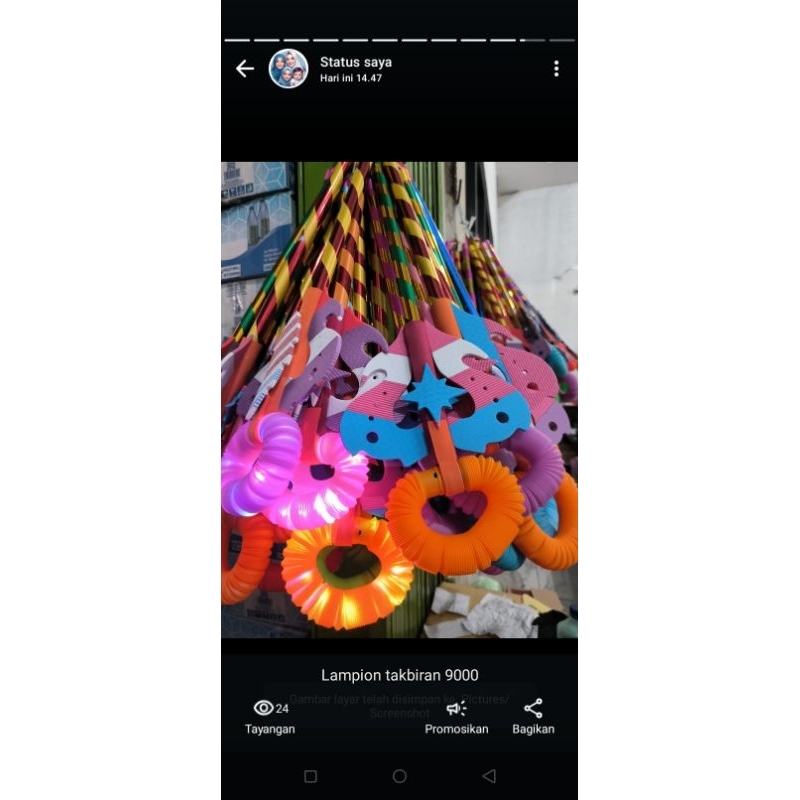 Jual lampion takbiran / lampion pawai | Shopee Indonesia