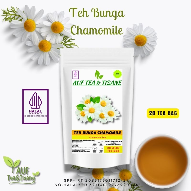 Jual Chamomile Tea : Teh Bunga Chamomile Isi 20 Tea Bag(Teh Celup ...