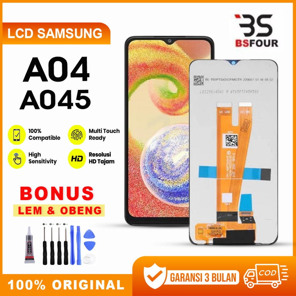 Jual LCD SAMSUNG A04 / A045 FULLSET TOUCHSCREEN | Shopee Indonesia