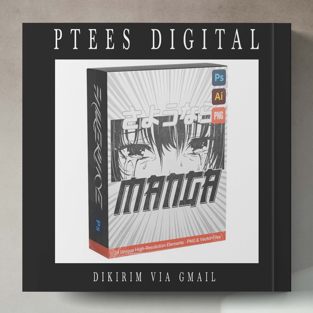 Jual PD0758 - FULLERMOE - MANGA ELEMENTS PACK VOL. 1 - PNG | Shopee ...