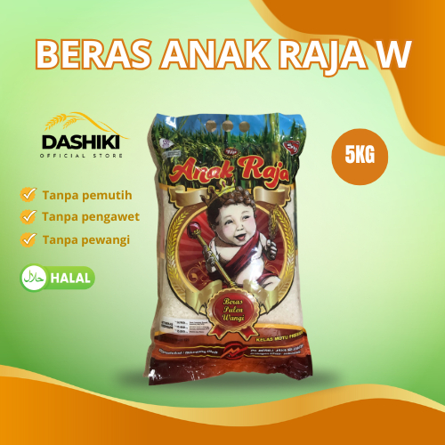 Jual Beras Anak Raja W 5KG Beras Super Premium | Shopee Indonesia