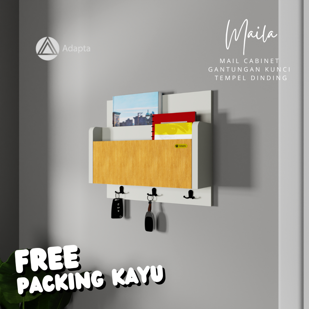 Jual Adapta - Mail Cabinet Tempel Dinding Ruang Kantor - Rak Surat ...