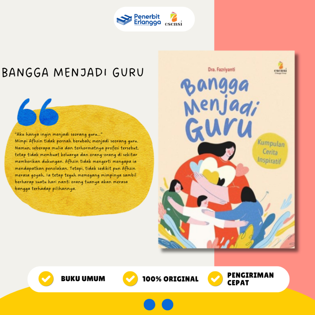 Jual Buku Referensi Fiksi: Bangga Menjadi Guru | Shopee Indonesia