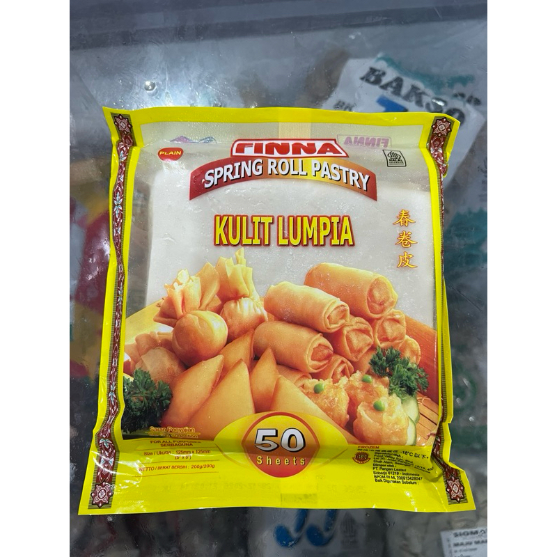 Jual Kulit Lumpia Finna Kecil 200 gram | Shopee Indonesia
