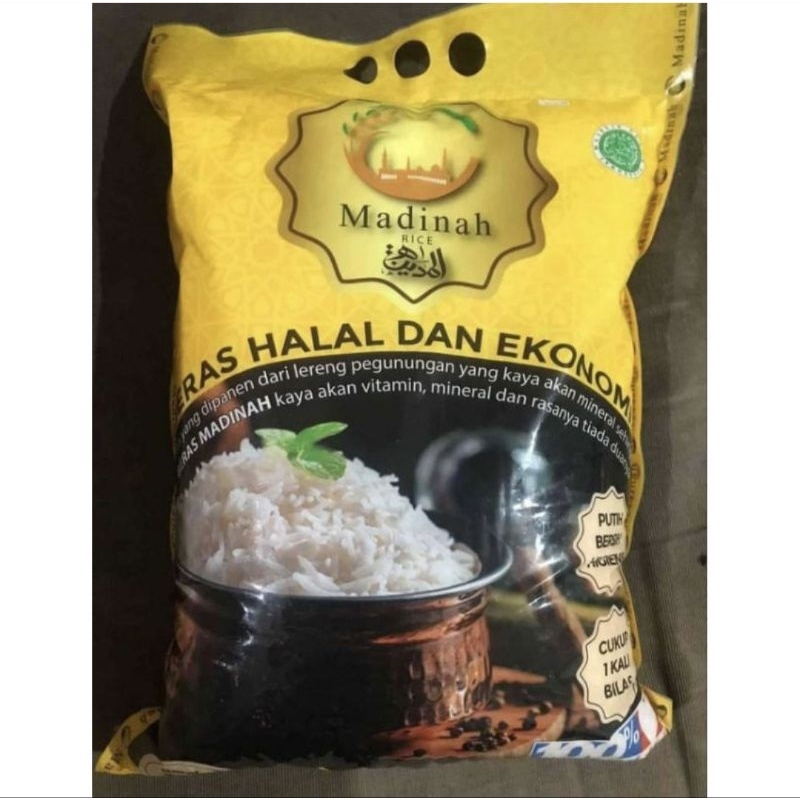 Jual Beras Madina Kuning 3 Kg Premium | Shopee Indonesia