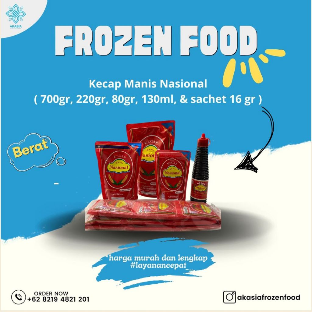 Jual Kecap Manis Nasional ( 700gr, 220gr, 80gr, 130ml, & sachet 16 gr) | Shopee Indonesia