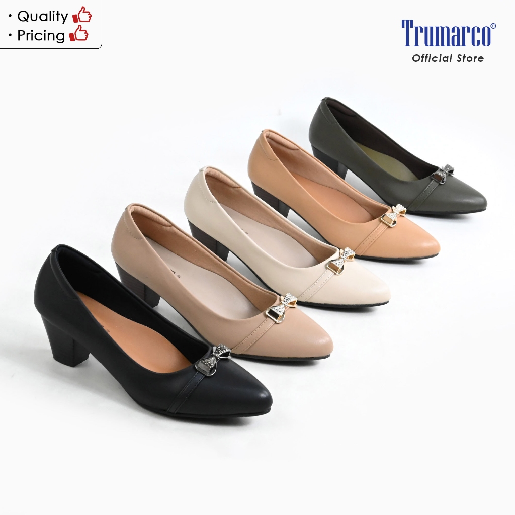 Jual TRUMARCO Sepatu Pantofel Wanita / Sepatu Kerja Wanita THM 502 ...
