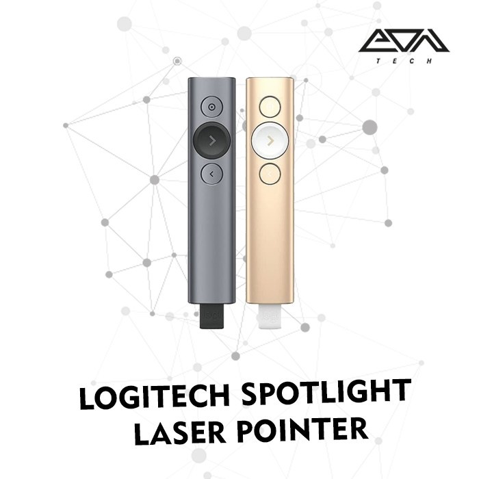 Jual Logitech Presenter Spotlight Wireless Presentation Remote Laser Pointer | Shopee Indonesia