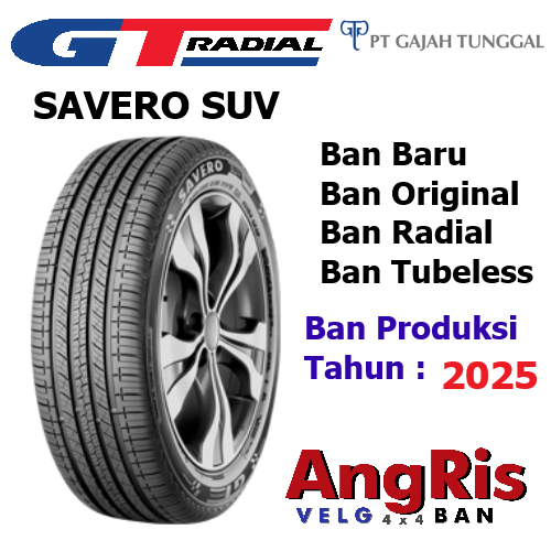 Jual Ban GT Radial SAVERO SUV 235 60 R16 Ring 16 Baru Radial Tubeless ...