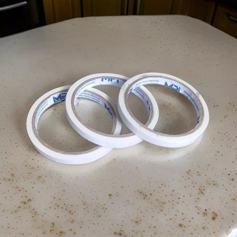 Jual Double Tape MPI Ukuran 8 mm Panjang 8 Meter | Double Tape Kertas ...