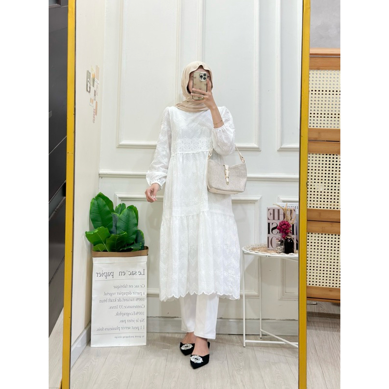 Jual Midi Dress Katbol ( Non Busui ) | Shopee Indonesia