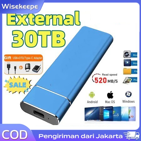 Jual SSD Laptop Portable SSD External SSD Eksternal 30TB SSD Eksternal ...