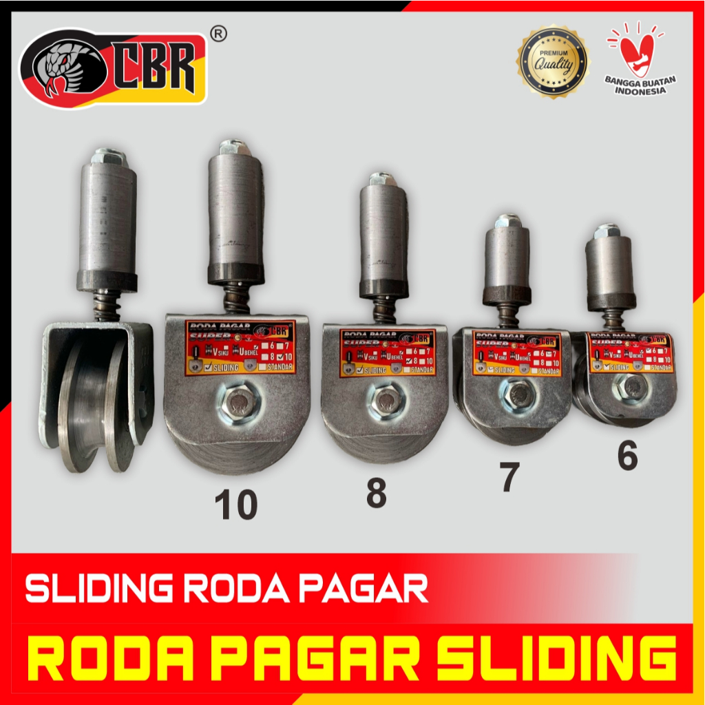 Jual CBR Roda Pagar Sliding Super dengan Desain U Behel – Kuat, Tahan ...