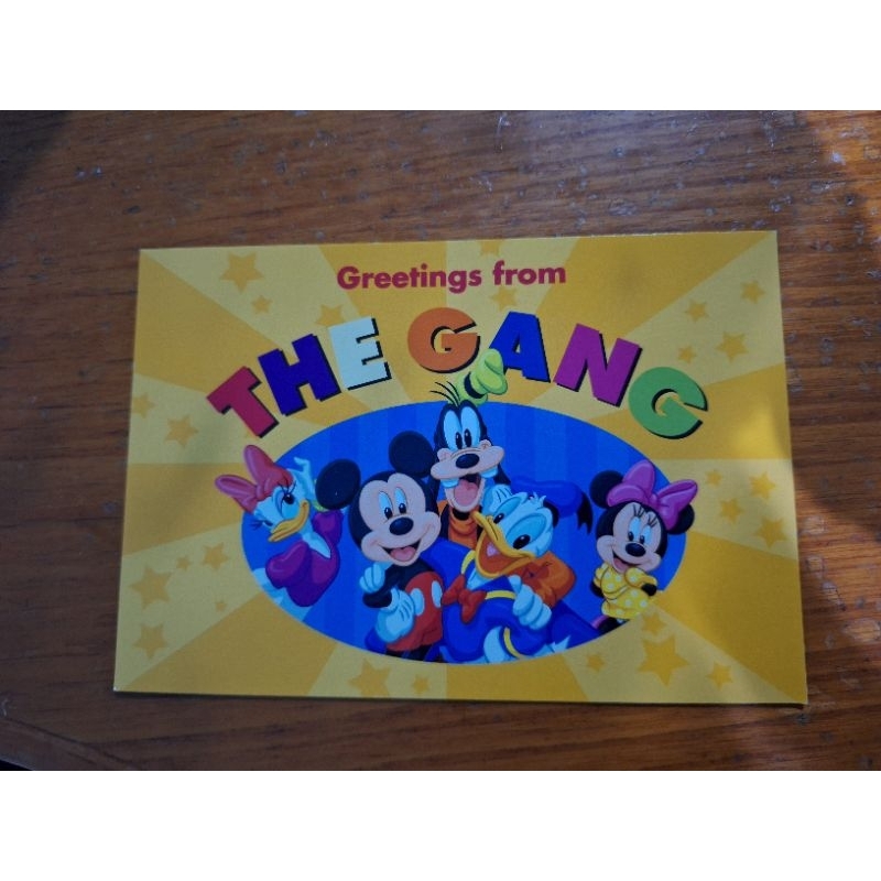 Jual kartu pos disney mickey mouse postcard | Shopee Indonesia