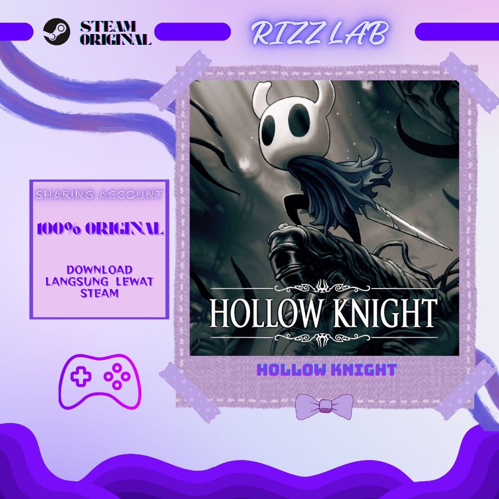 Jual Hollow Knight PC original Steam guard | Shopee Indonesia