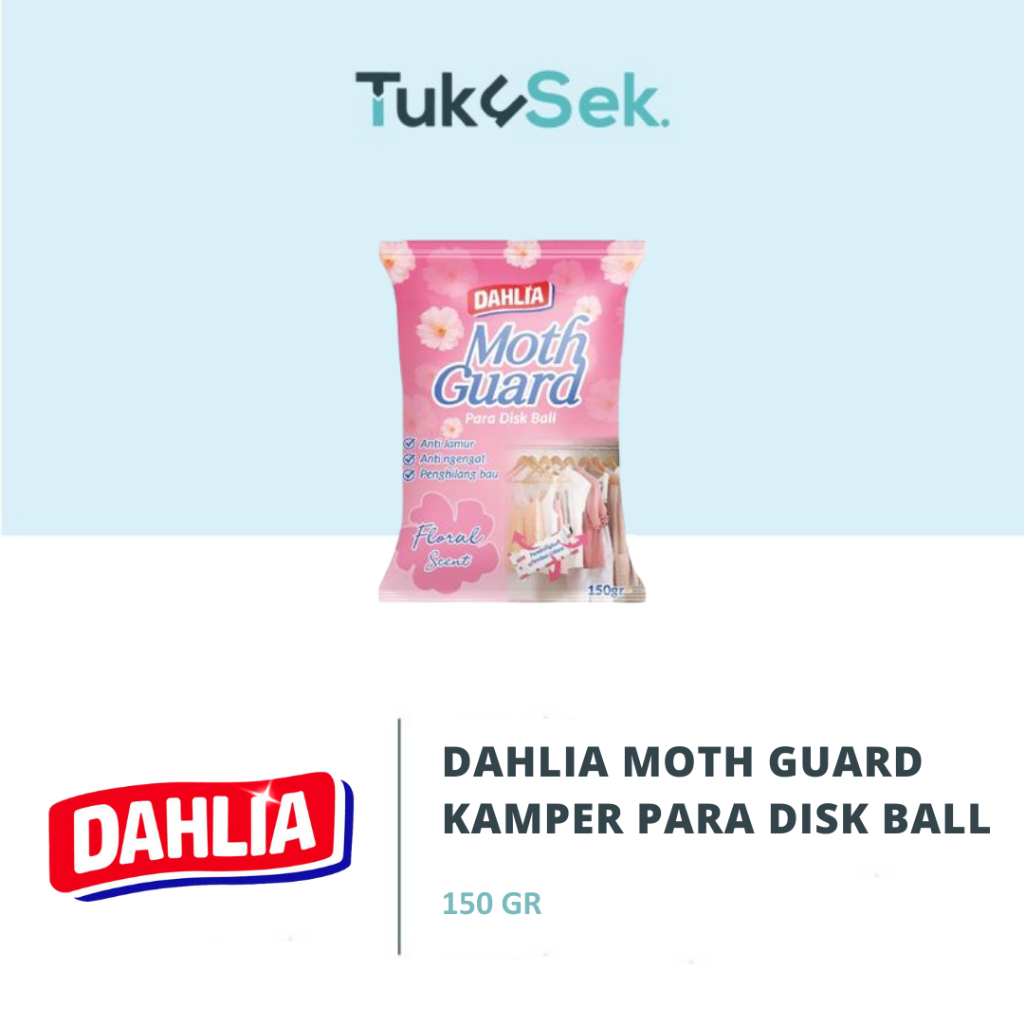 Jual DAHLIA Moth Guard Kamper Para Disk Ball 150gr | Shopee Indonesia