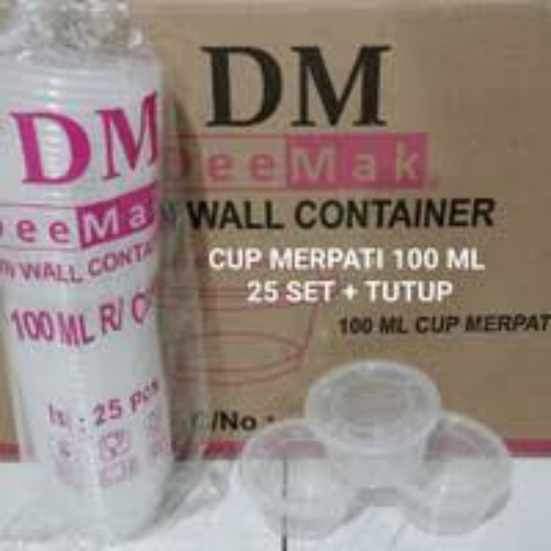 Jual Cup/ Container/ Tempat Puding/ Sauce/ Sambal/ Slime/ Puyo/ Dessert ...