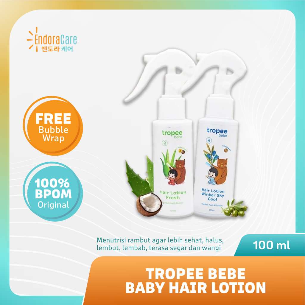 Jual TROPEE BEBE Baby Hair Lotion / Lotion Rambut Anak Bayi 100ml | Shopee Indonesia
