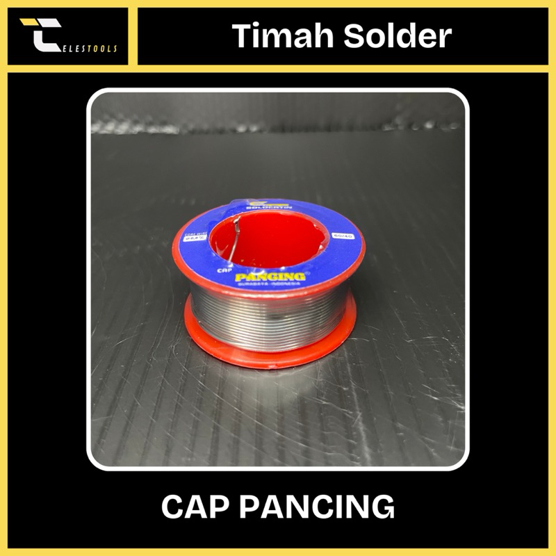 Jual Timah Solder CAP PANCING 10m 0.8mm 60/40 40 gr | Shopee Indonesia