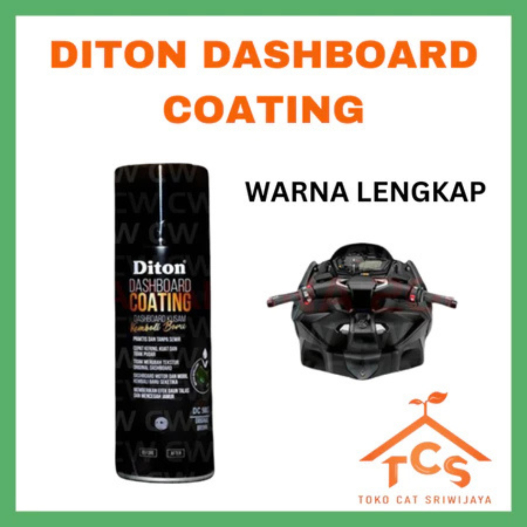 Jual DITON DASHBOARD COATING 400 CC WARNA LENGKAP | Shopee Indonesia