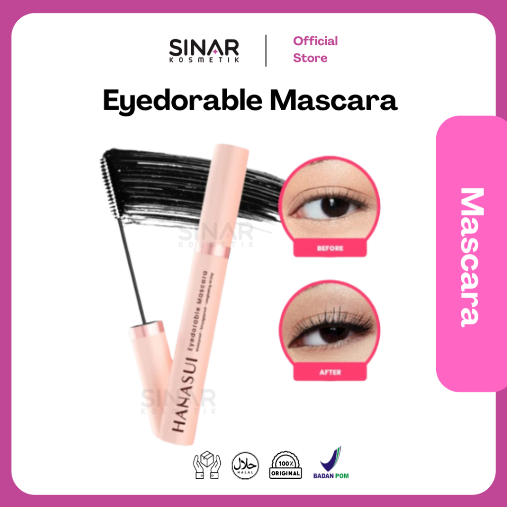 Jual Hanasui Eyedorable Mascara / Maskara | Shopee Indonesia