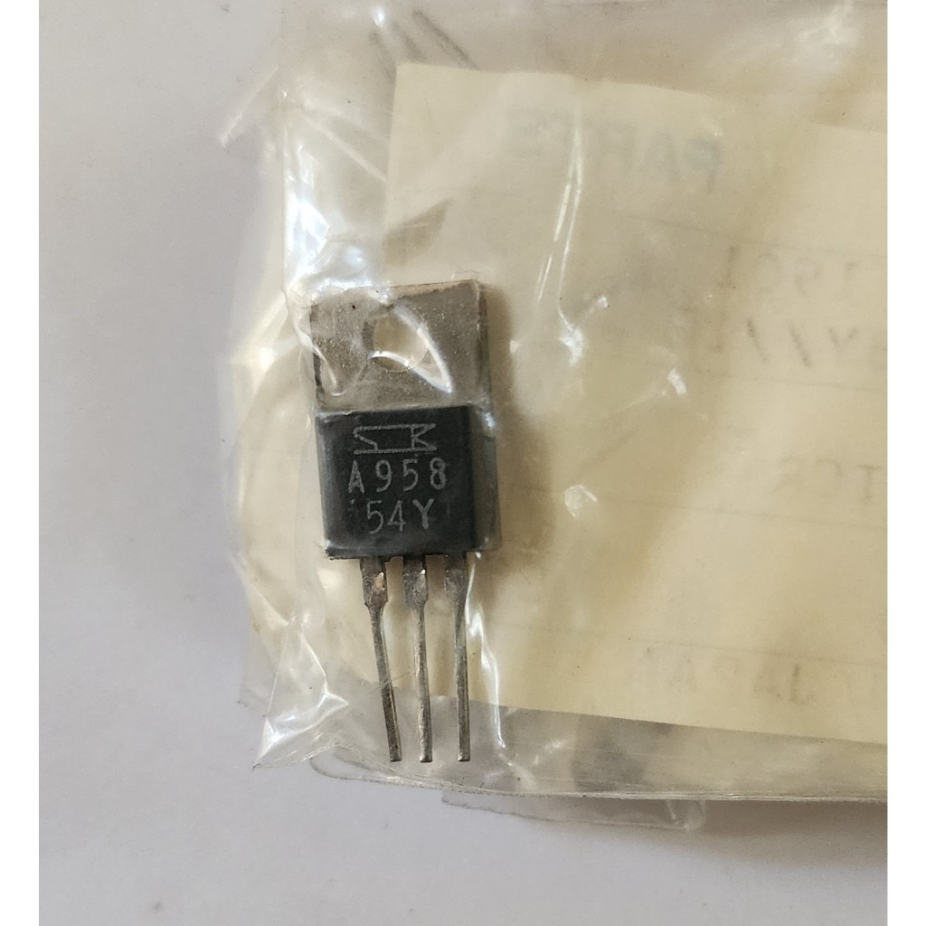 Jual Transistor A958 Silicon PNP 30W 200V 2A Power Transistor utk General Purpose - Original ...