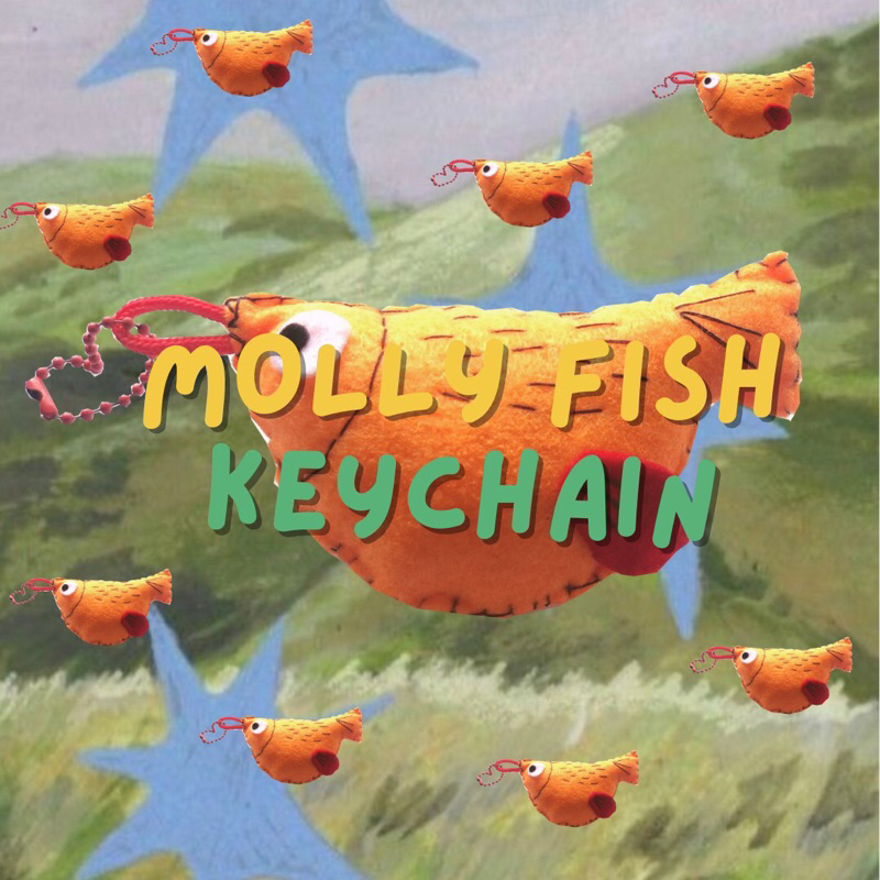 Jual MOLLY FISH KEYCHAIN l GANTUNGAN KUNCI IKAN MOLLY FLANEL | Shopee ...