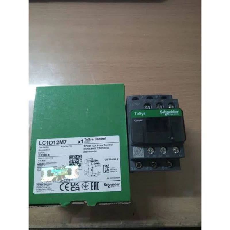 Jual WIJAYALIGHTNING MAGNETIC CONTACTOR KONTAKTOR SCHNEIDER 3P 12A LC1D12M7 SCHNEIDER | Shopee ...
