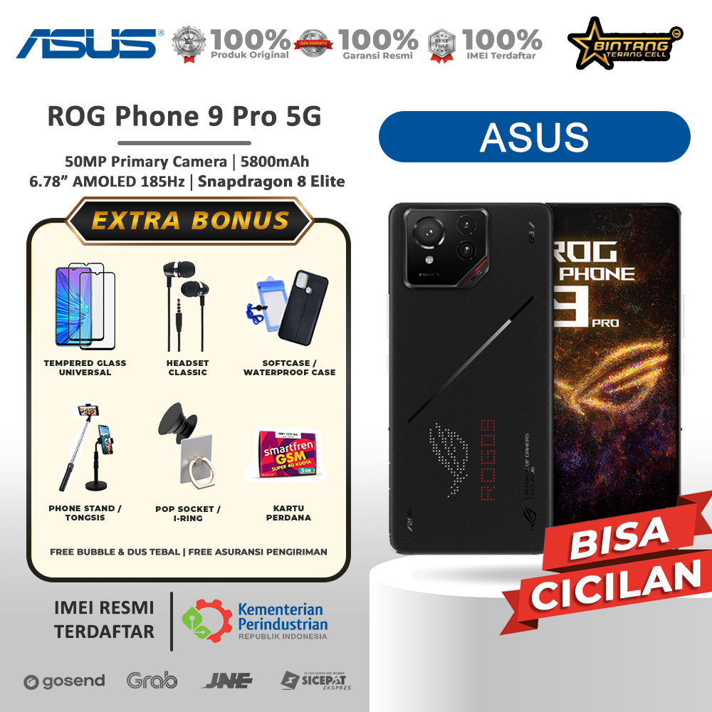 Jual Asus ROG 9 Pro 5G RAM 16/512GB - 24/1TB Garansi Resmi | Shopee ...