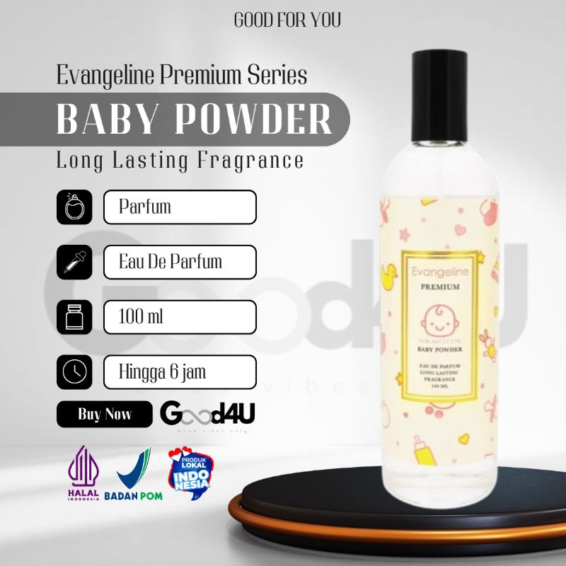 Jual BABY POWDER Evangeline Premium Eau De Parfum 100 ml Long Lasting ...